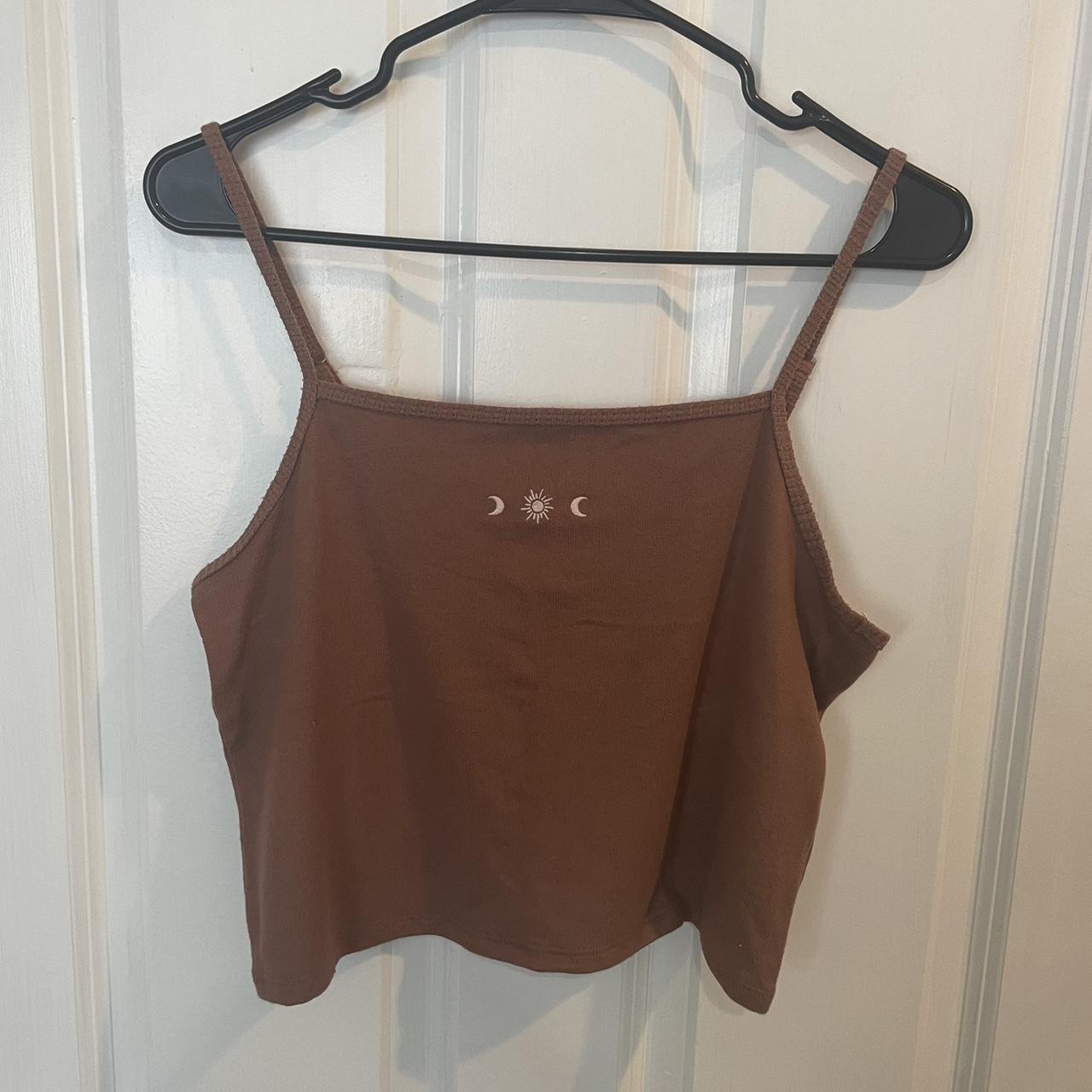 Super soft teddy camisole from Gilly Hicks with cute... - Depop