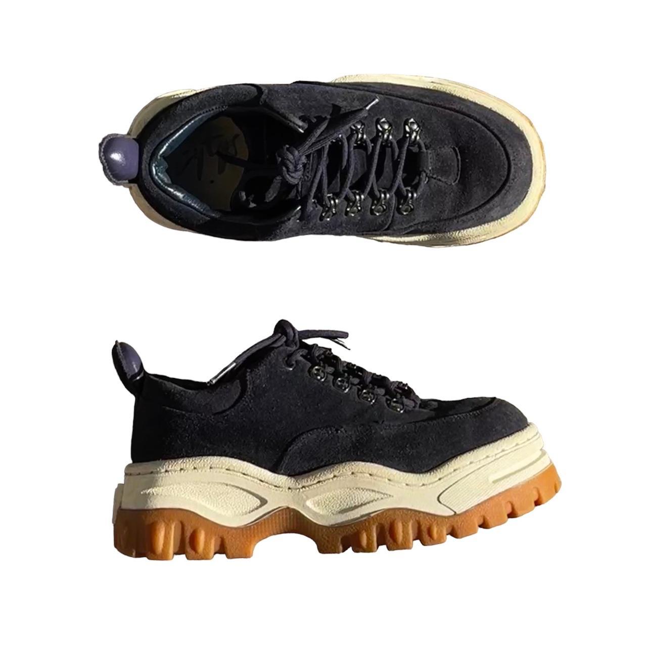 Eytys chunky sneakers in dark blue! In great... - Depop