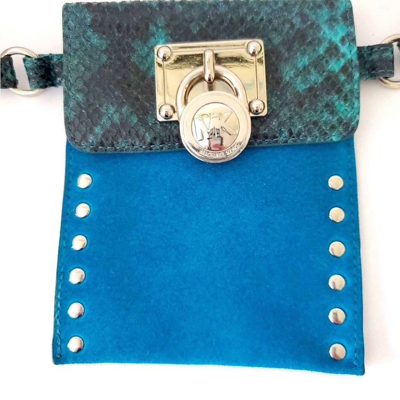 Michael Kors Hamilton Lock Belt with Pouch-... - Depop