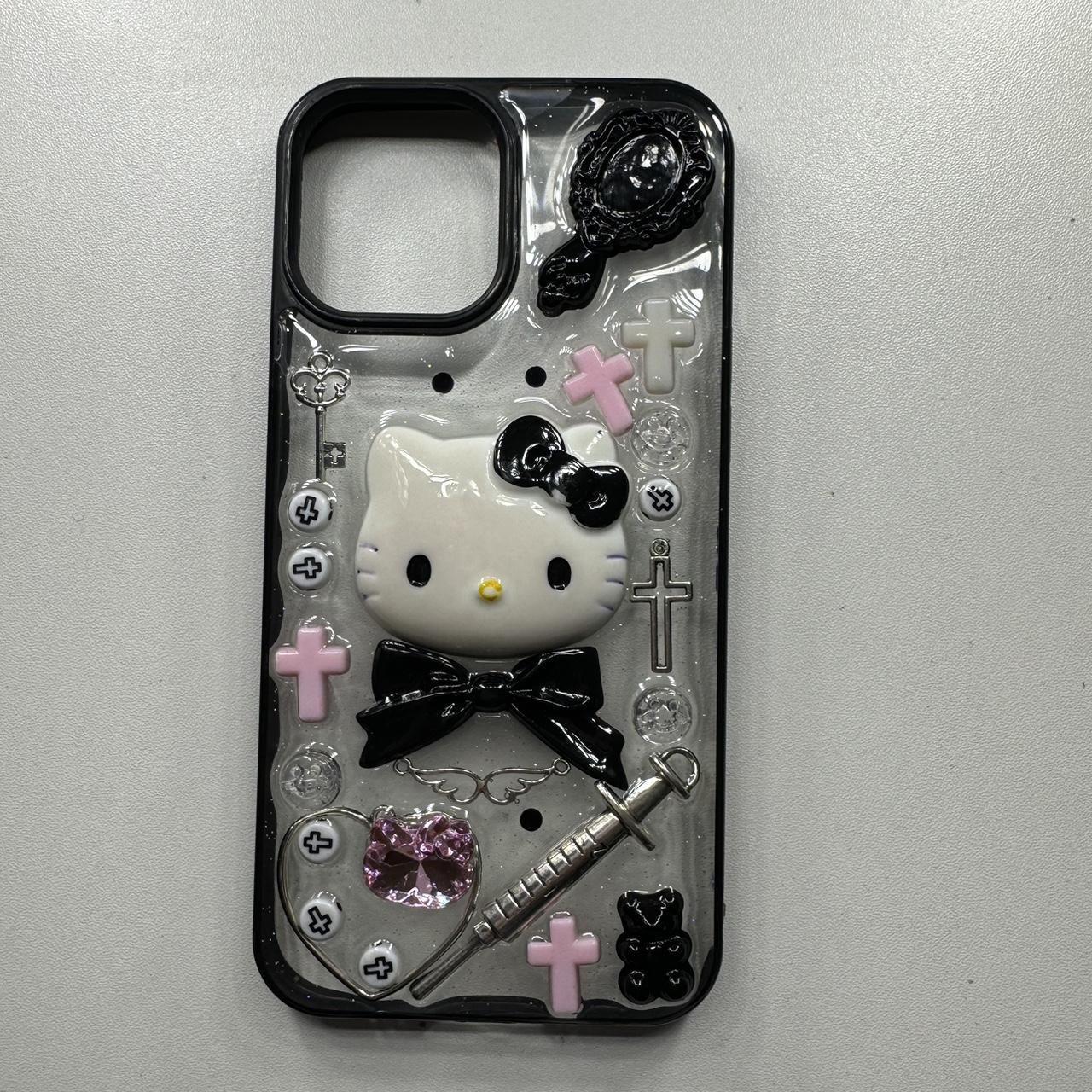 Custom Hello Kitty iPhone 12 Pro Max case with a... | Depop