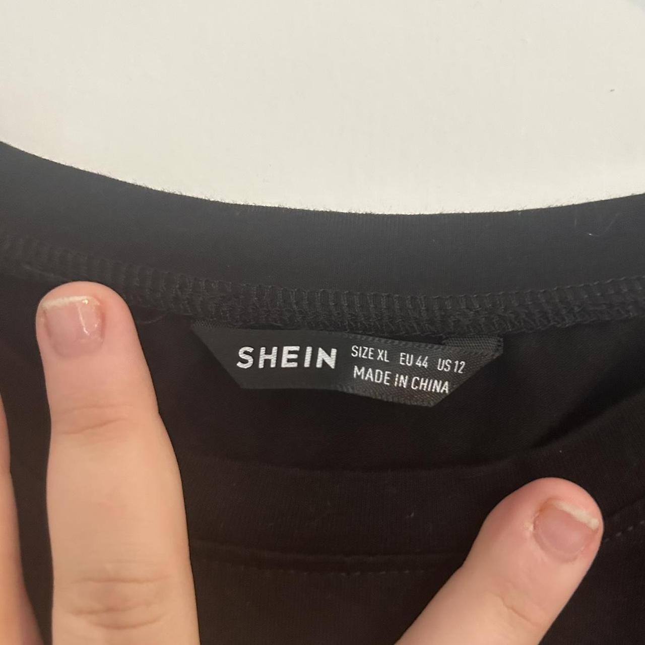 Cards crop top from shein. XL fits like a M/L. Cute... - Depop