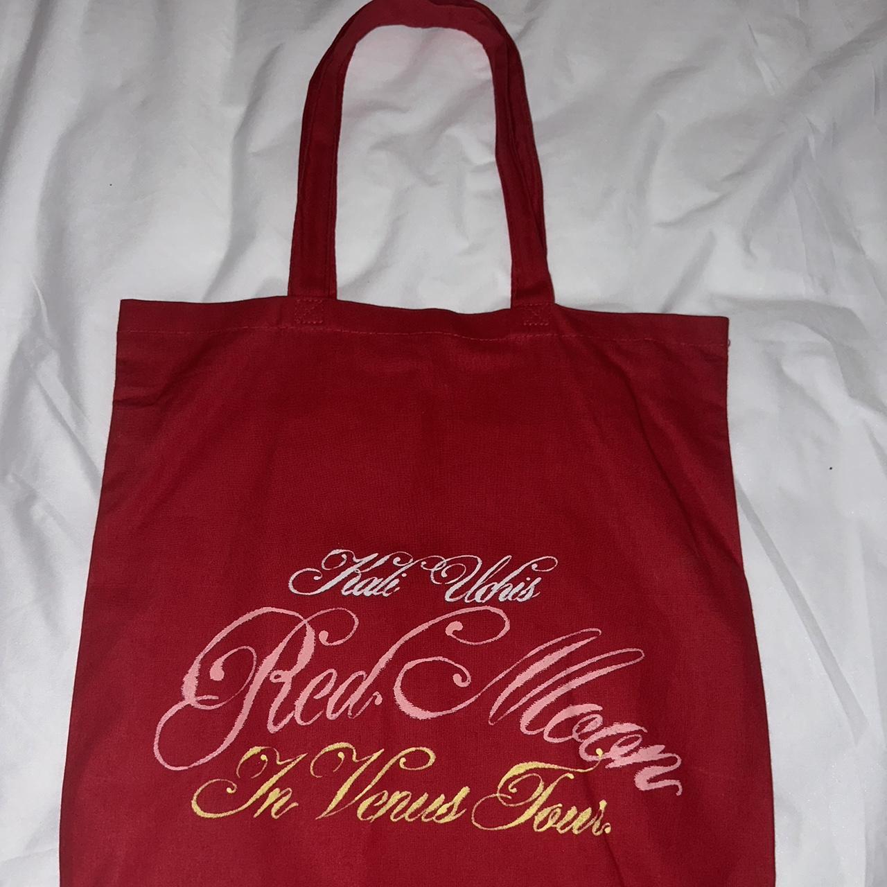 kali uchis official red moon tour tote bag!! i... - Depop