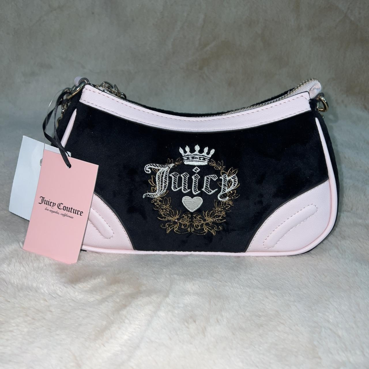 Juicy Couture Liquorice Heritage Shoulder... | Depop