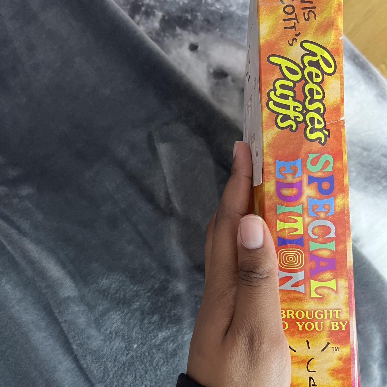 Travis Scott Reese’s Puff Cereal Box - Depop