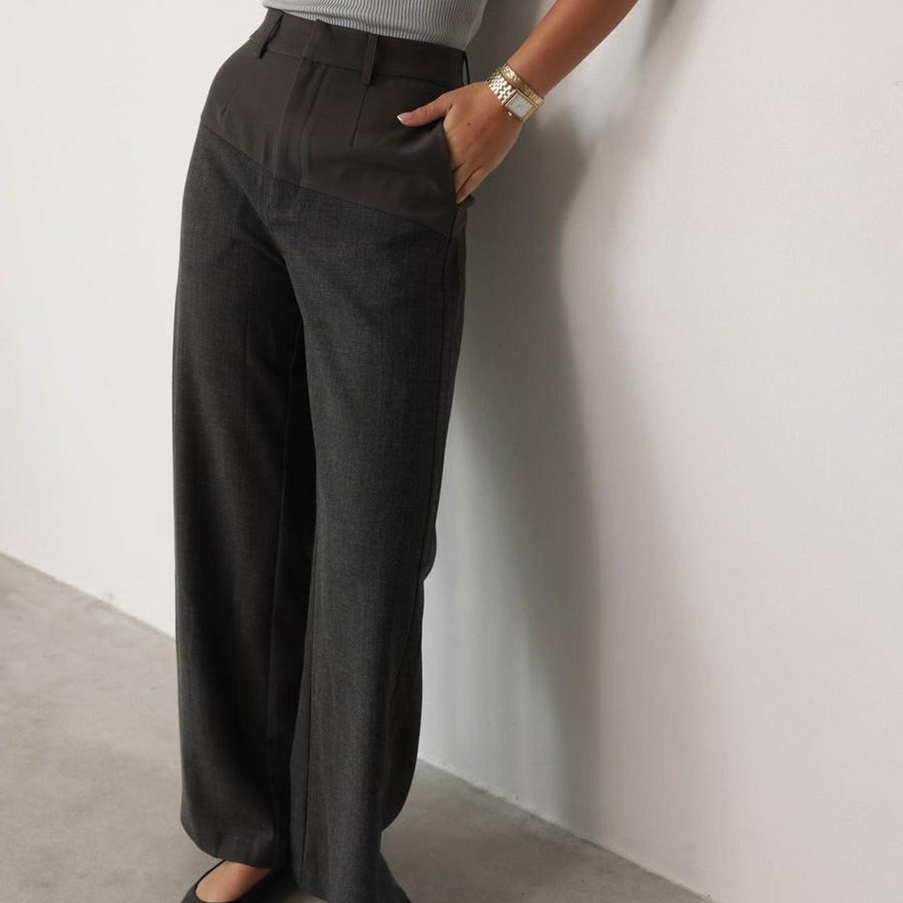 Slate pants Block contrast detail on upper... | Depop