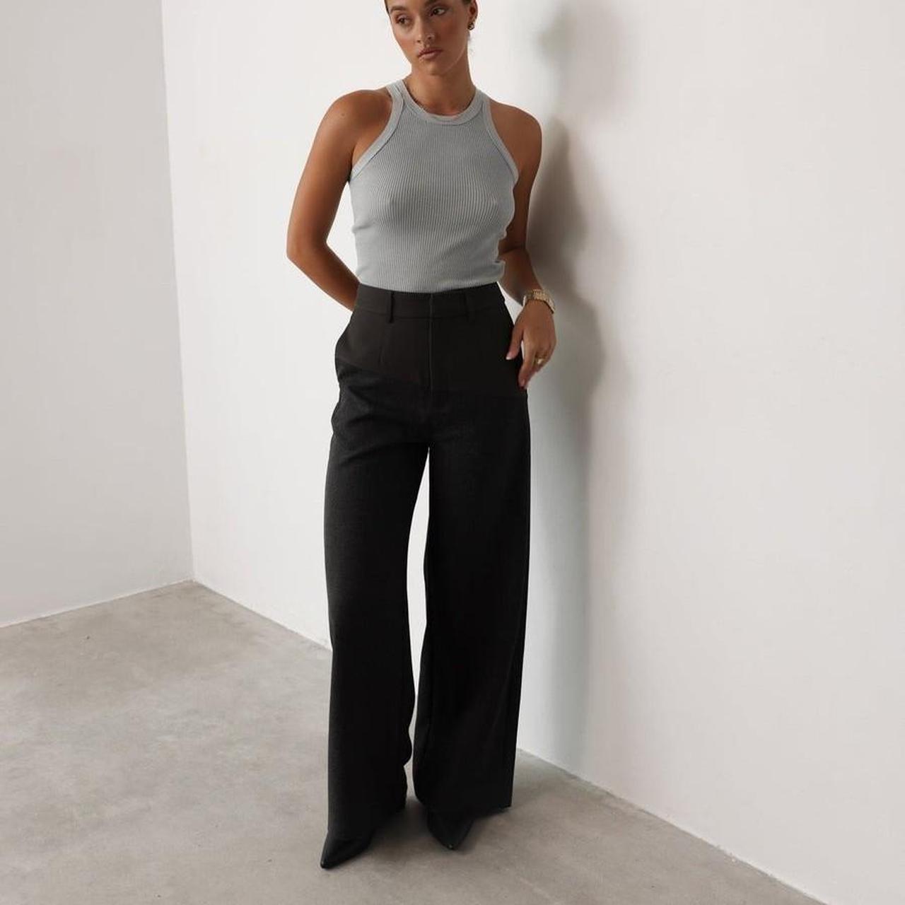 Slate pants Block contrast detail on upper... | Depop