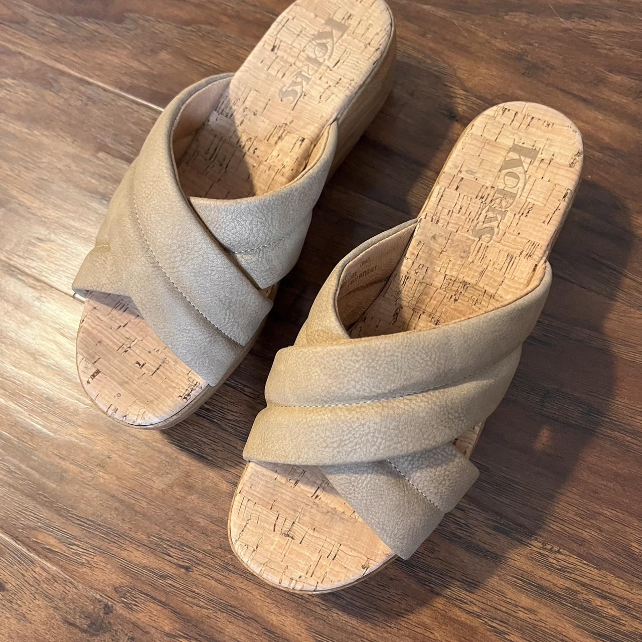 Korks Faithe Platform Sandals. Size 7. Brand new,... - Depop