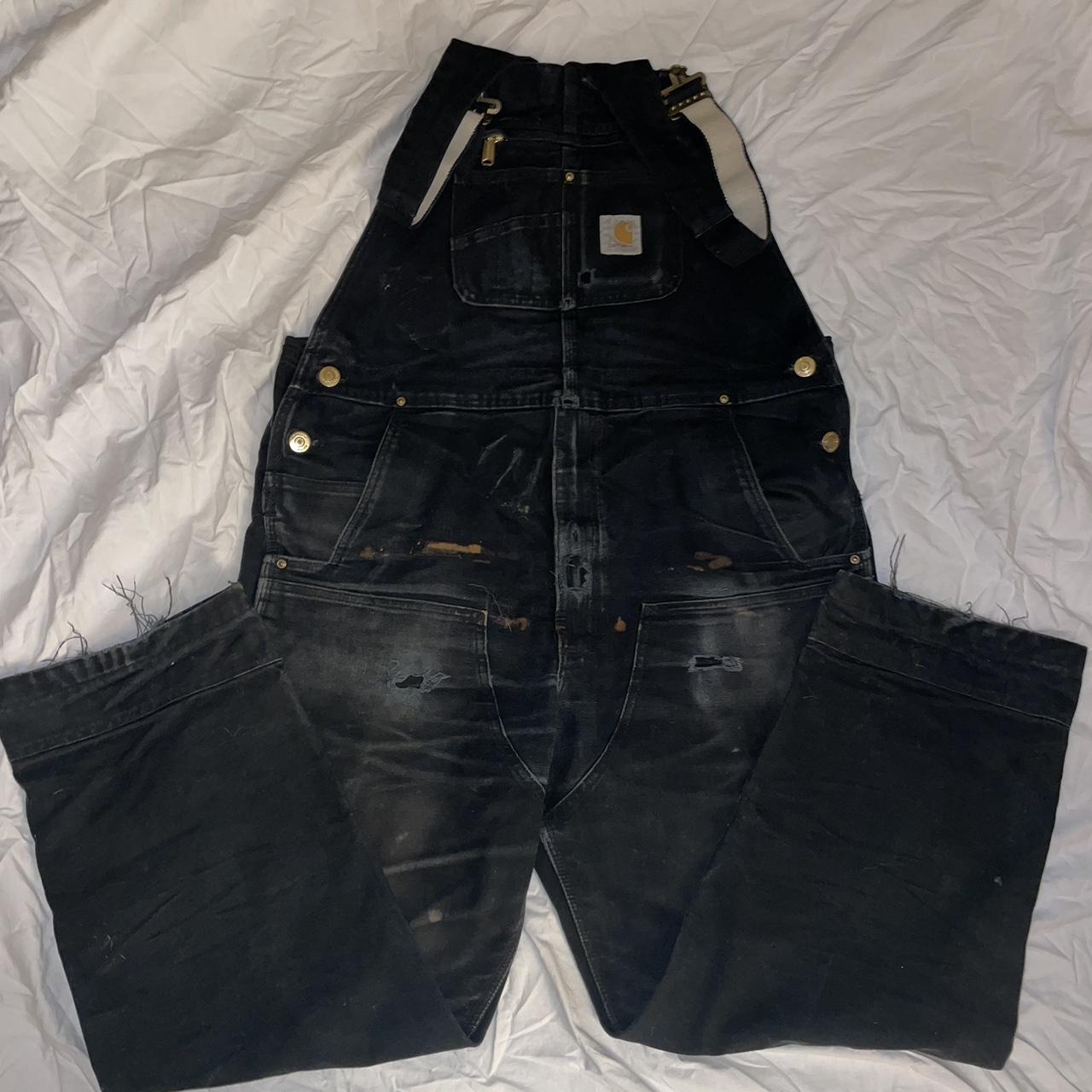Carharrt Overalls Has the wear and tear look. No... - Depop