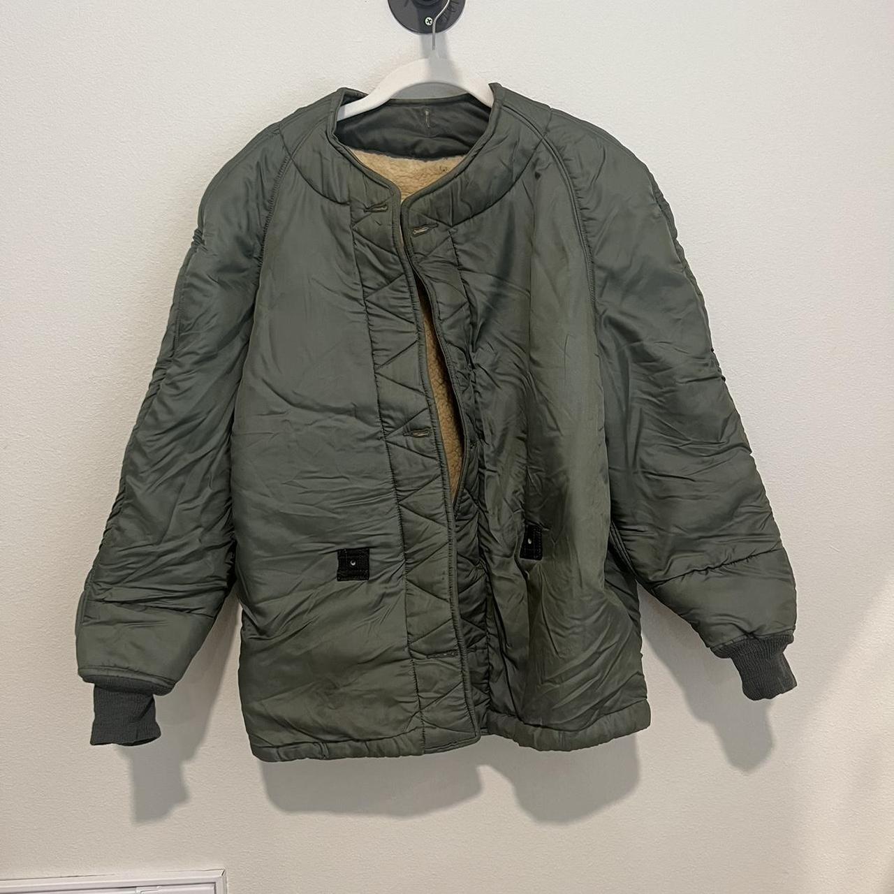 Vintage US M-1951 Air Force flight jacket liner Has... - Depop