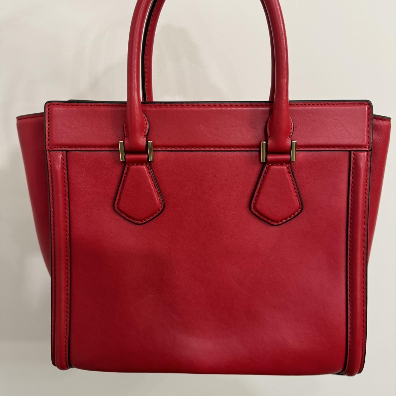 🍒・₊ michael kors cherry red bag - Depop