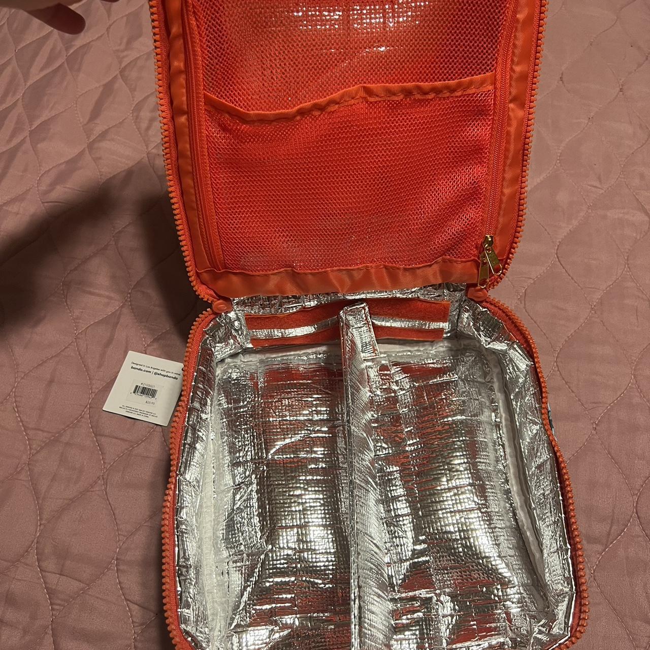 Bando Strawberry Lunchbox NWT, divider inside is... - Depop