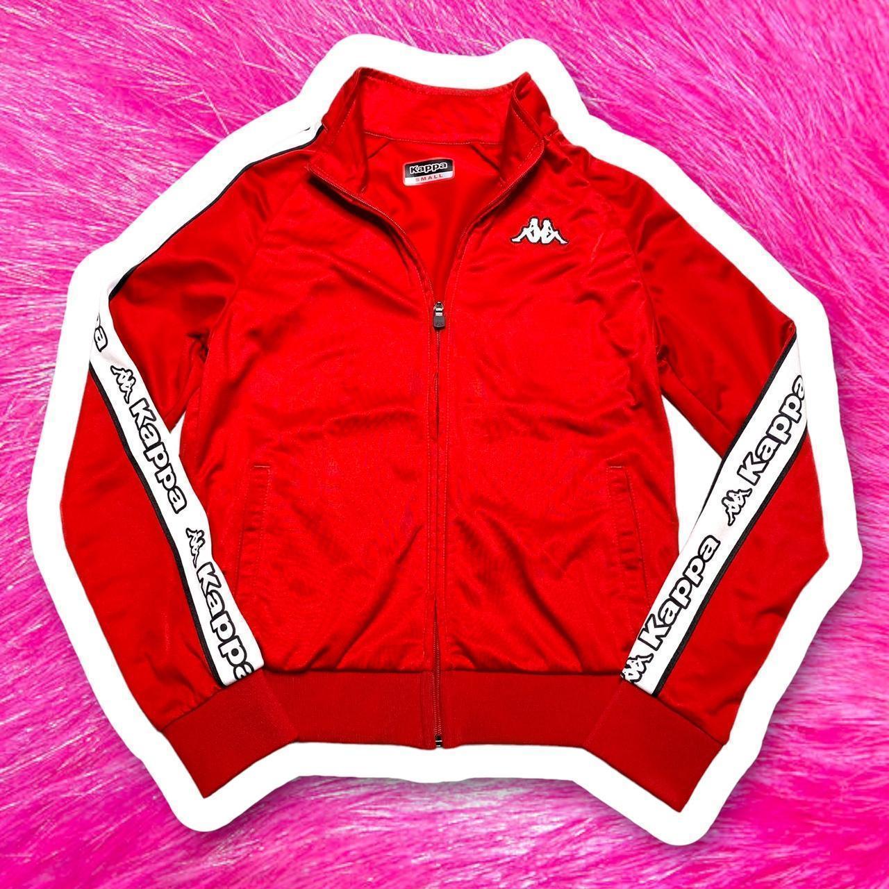 Kappa Jacket Small discolorations, see last... - Depop