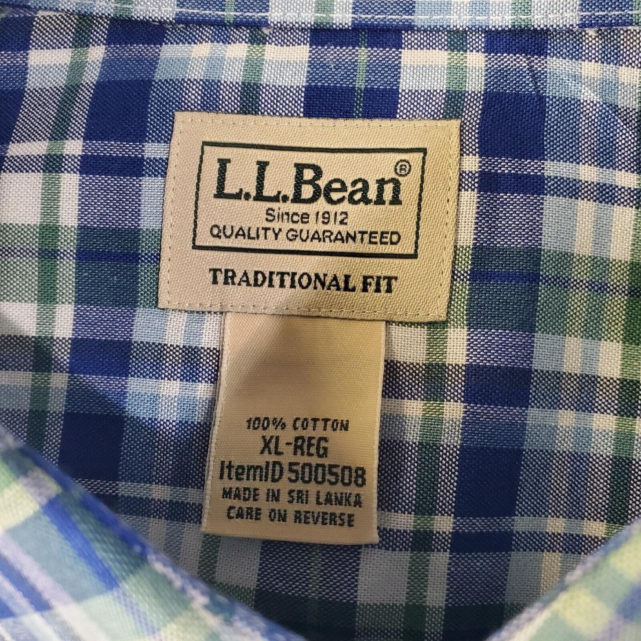 L.L. Bean Traditional Fit Mens XL-REG / X-Large 100%... - Depop