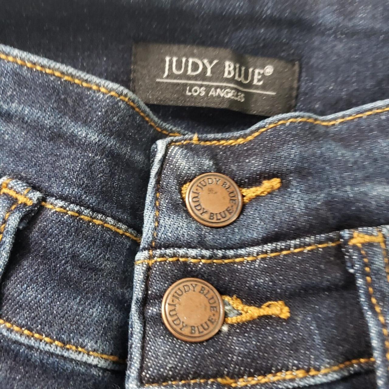 Judy Blue Double The Fun High Waist Relaxed Fit Dark... - Depop