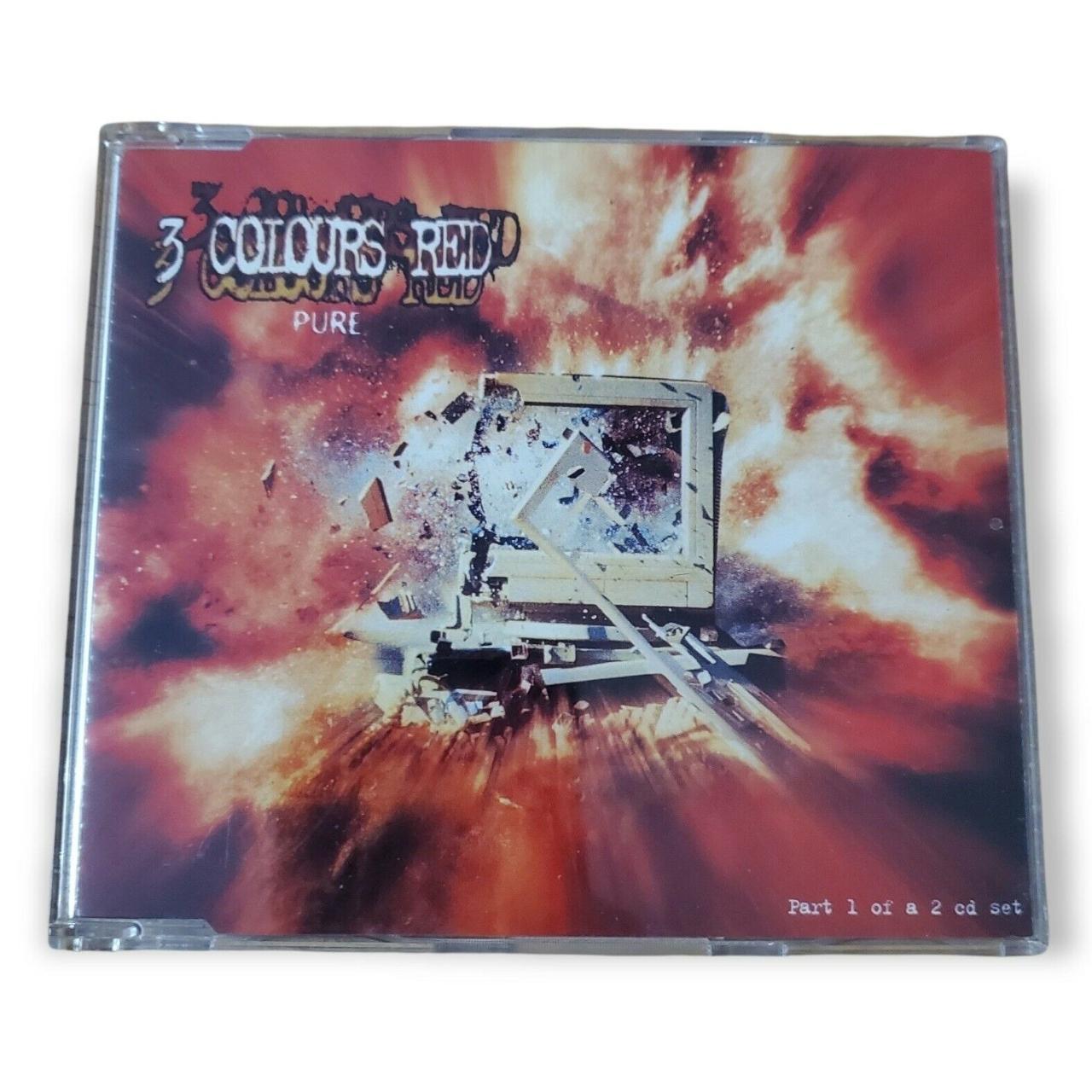3 Colours Red - PURE [1997 CD Single] Condition:... - Depop