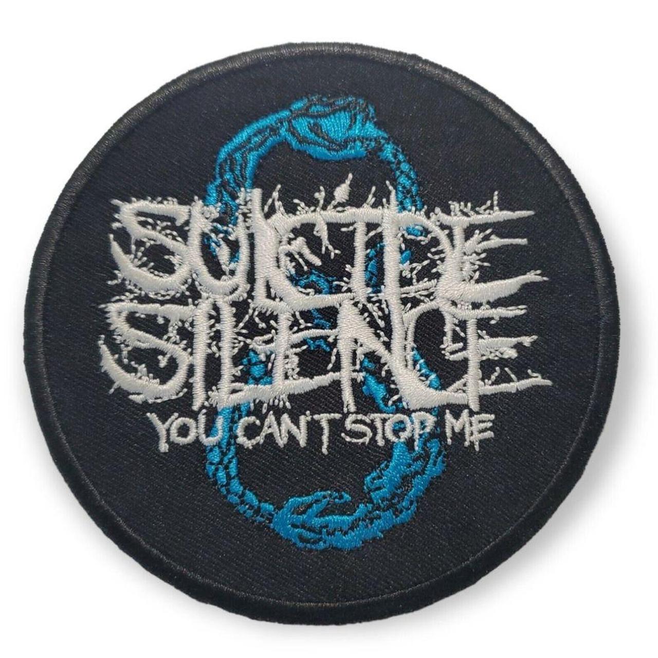 Suicide Silence (You Cant Stop Me) 4" Emboidered... - Depop