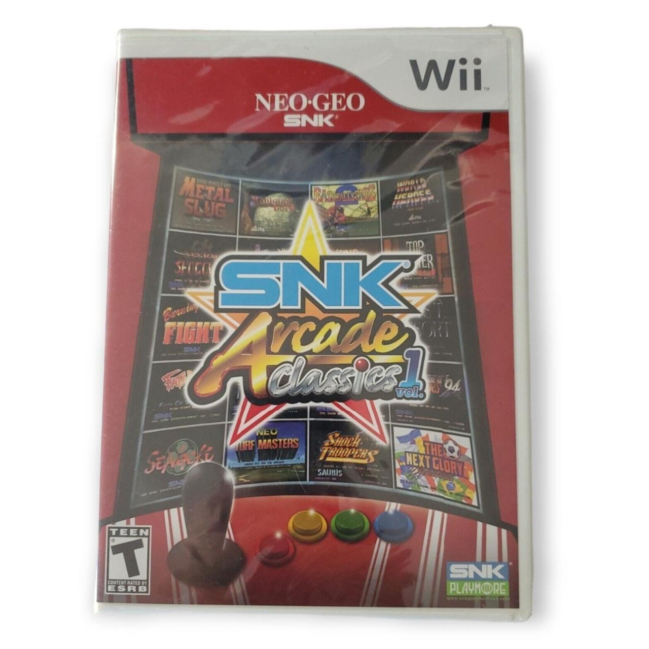 SNK Arcade Classics, Vol. 1 (Nintendo Wii, 2008)... | Depop