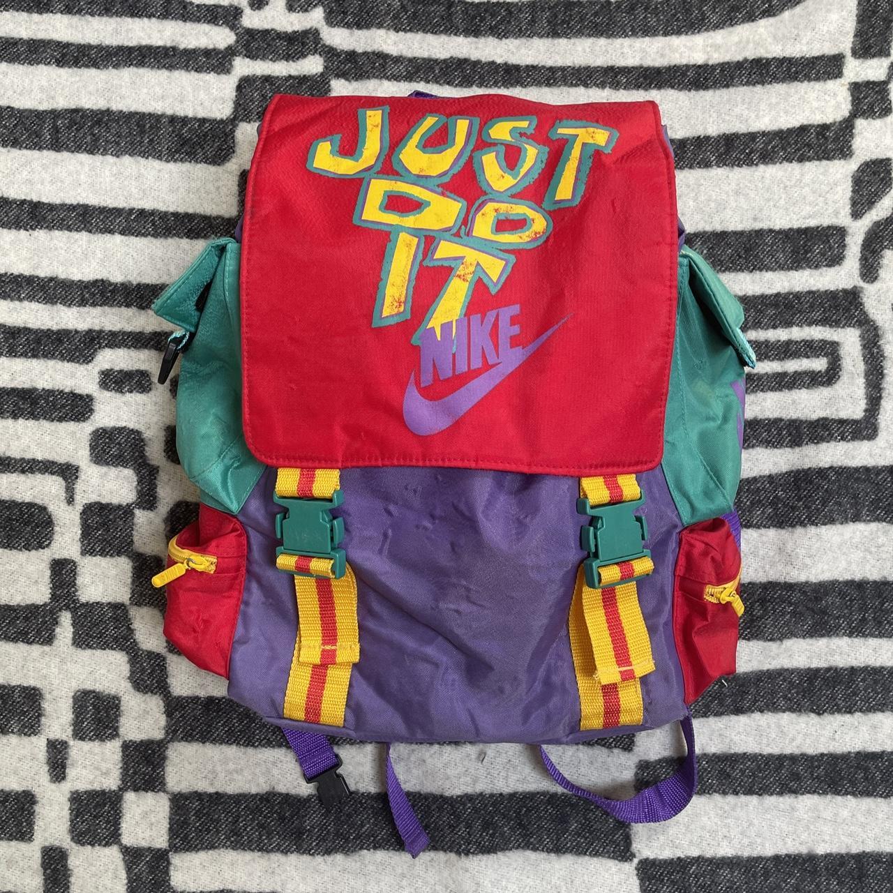 Extremely Rare Vintage Nike Backpack Rucksack Early... - Depop