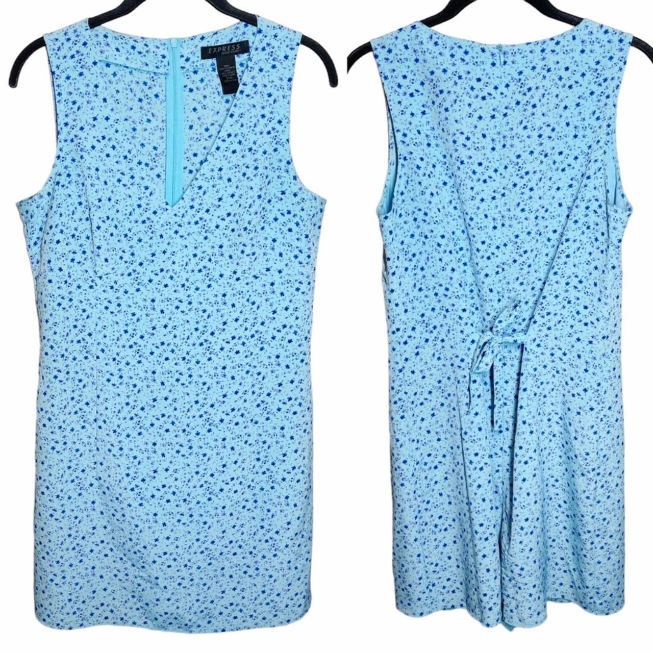 Vintage Express 90s Y2K Floral Romper Dress Vintage... - Depop