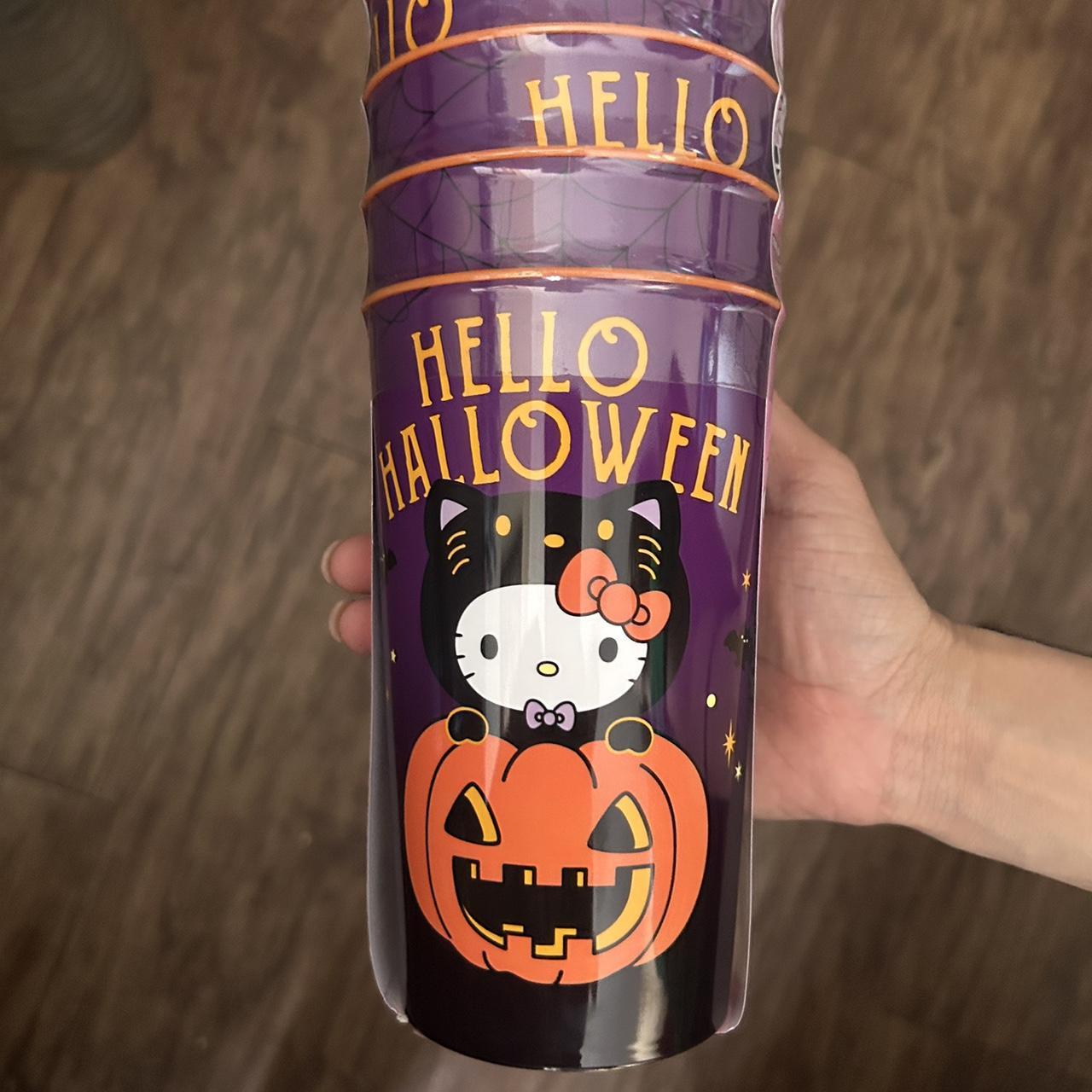 Sanrio Hello Kitty Halloween Plastic Cups 🎀 Super... - Depop