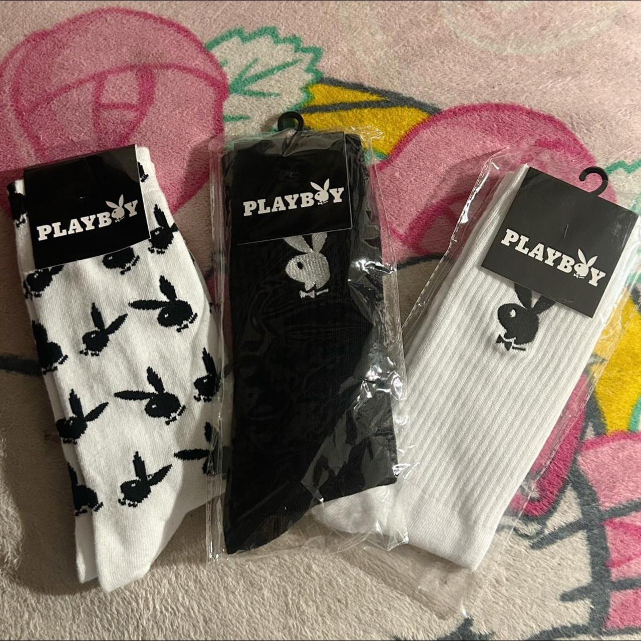 Playboy Bundle Crew Socks ♡ 13” Length ♡ +$4... - Depop