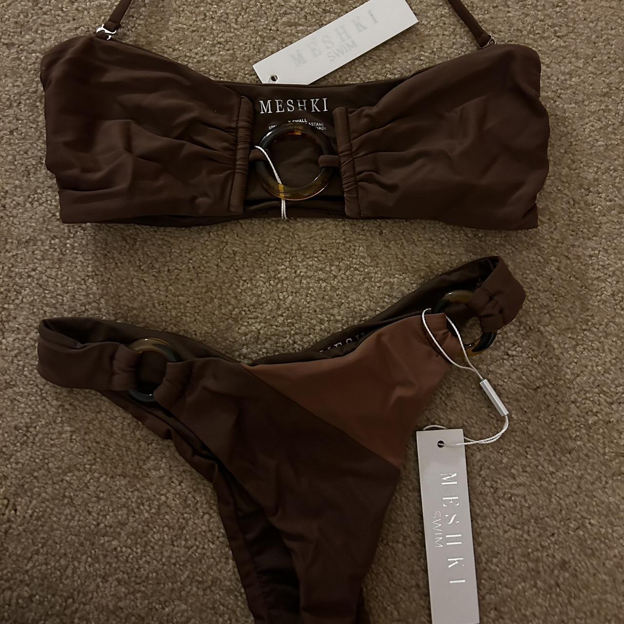 Women's Brown Bikinis-and-tankini-sets | Depop