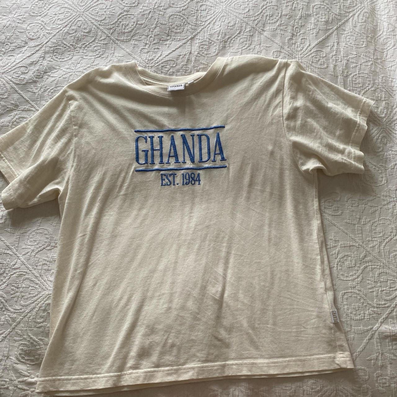 Ghanda T-shirt Never worn - Depop