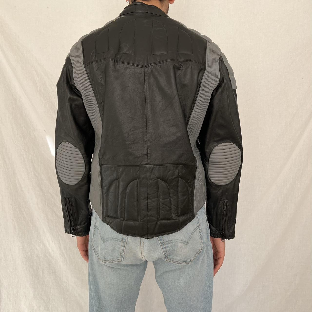 Sears Men's Black and Grey Jacket | Depop