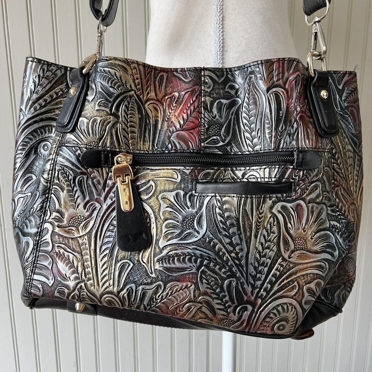 MC Collective Women's Black and Silver Bag | Depop