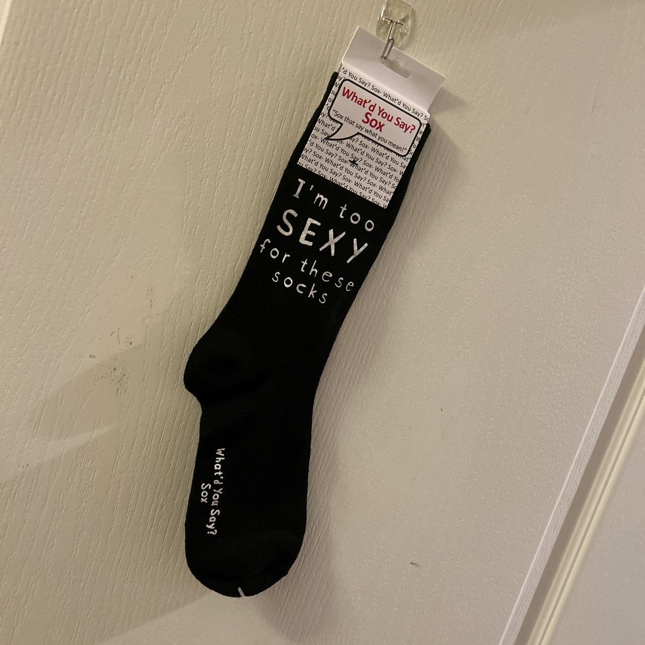 Goofy ah graphic socks Brand new, still in original... - Depop