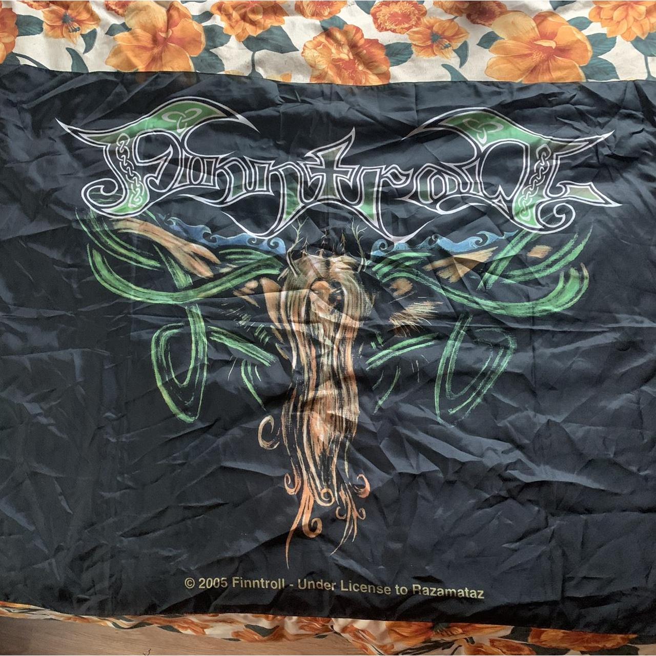 FINNTROLL textile flag razmataz 2005. Measures... - Depop