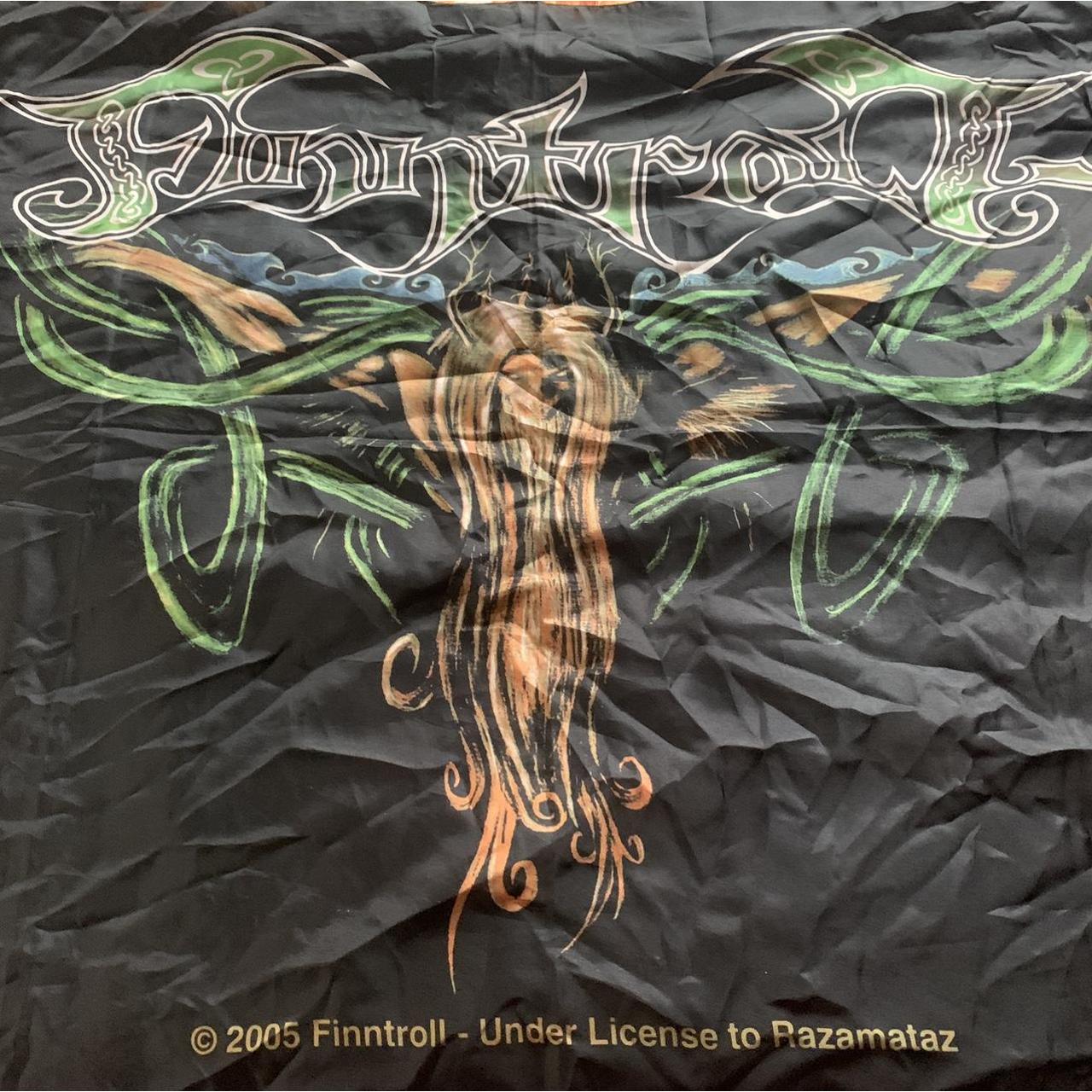 FINNTROLL textile flag razmataz 2005. Measures... - Depop