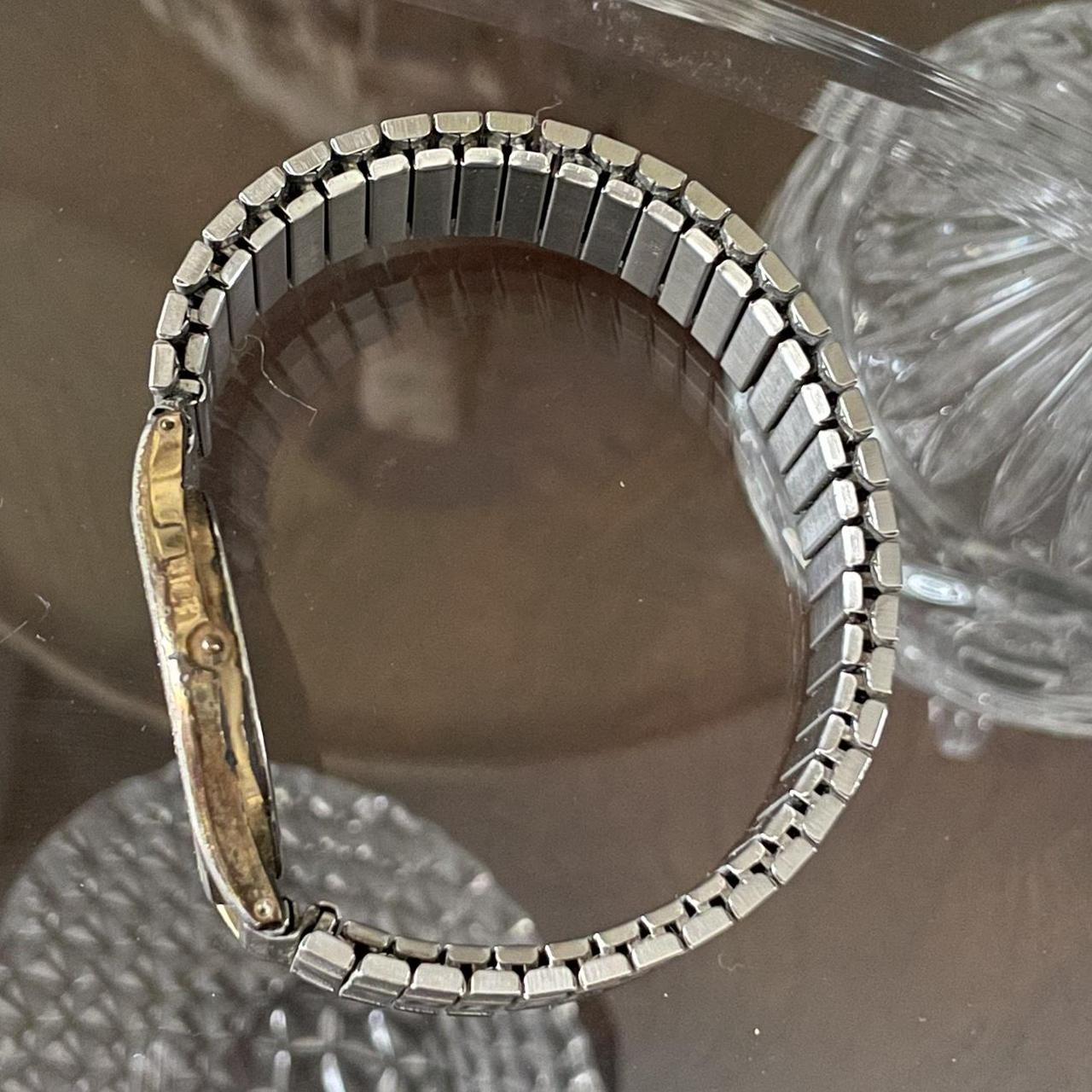 Vintage Men’s Bulova Watch 1960s Silver tone stretch... - Depop