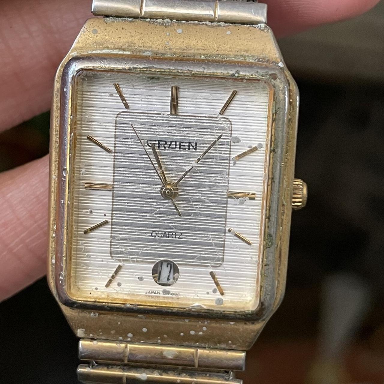Vintage Gruen Mens Watch Reference Number:... | Depop