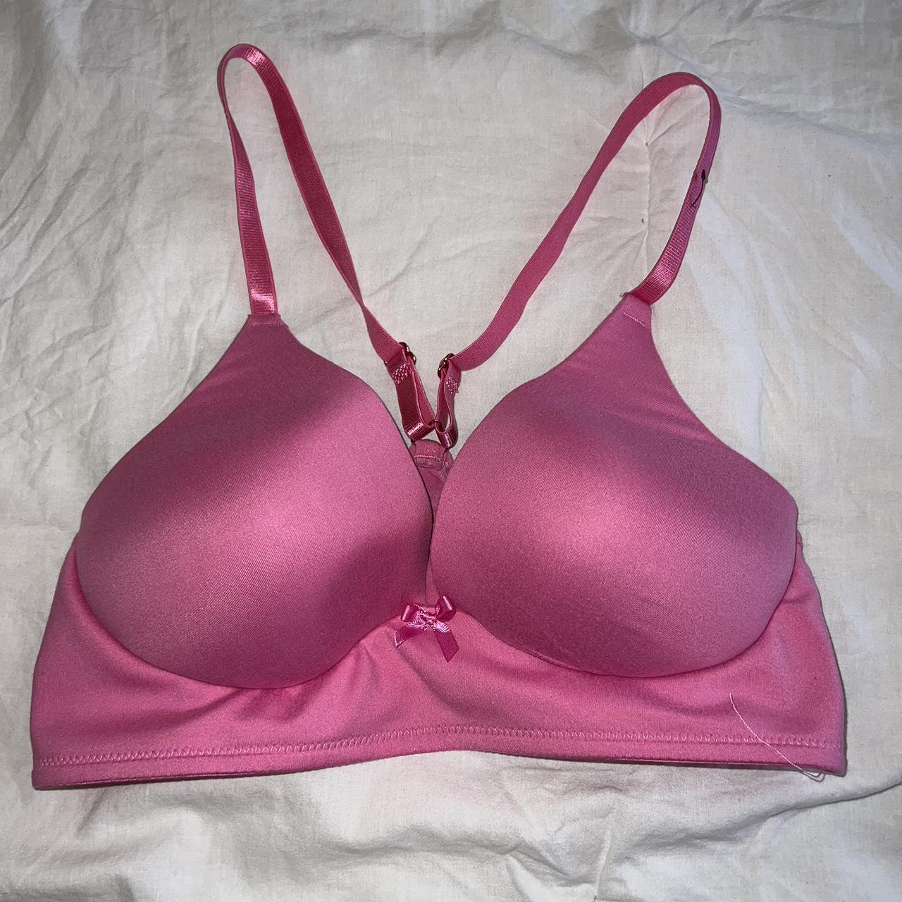 Pink Colored Bra 36c No Signs Of Wear Dont Depop
