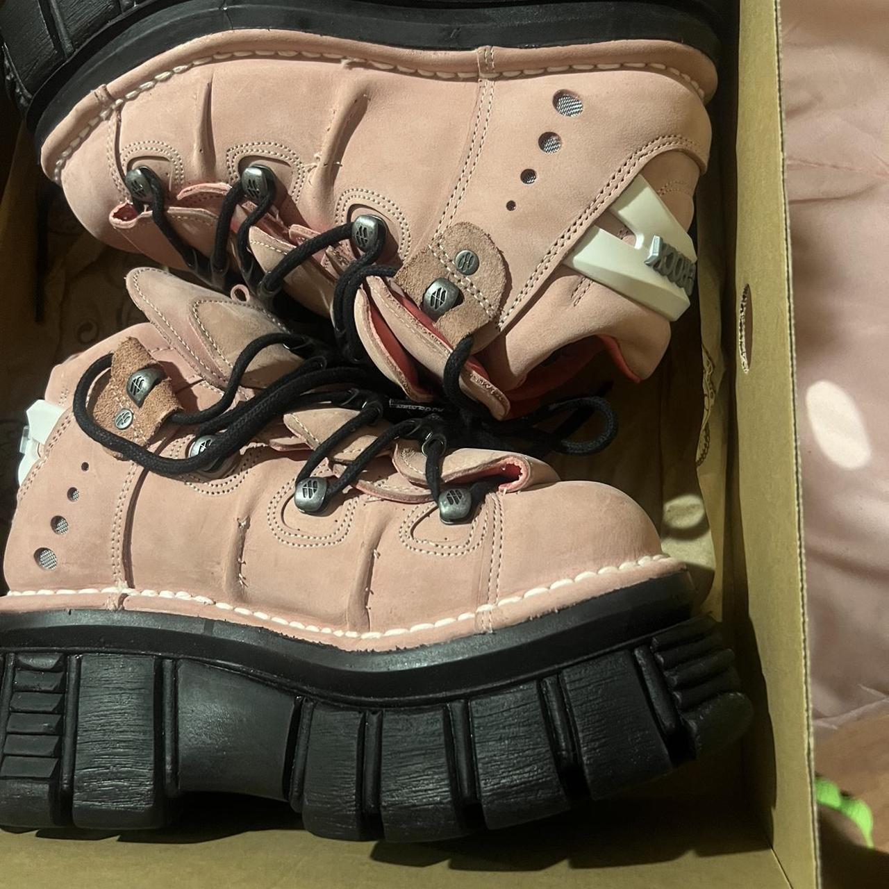 Baby pink NEW ROCK! Never worn original box and... - Depop