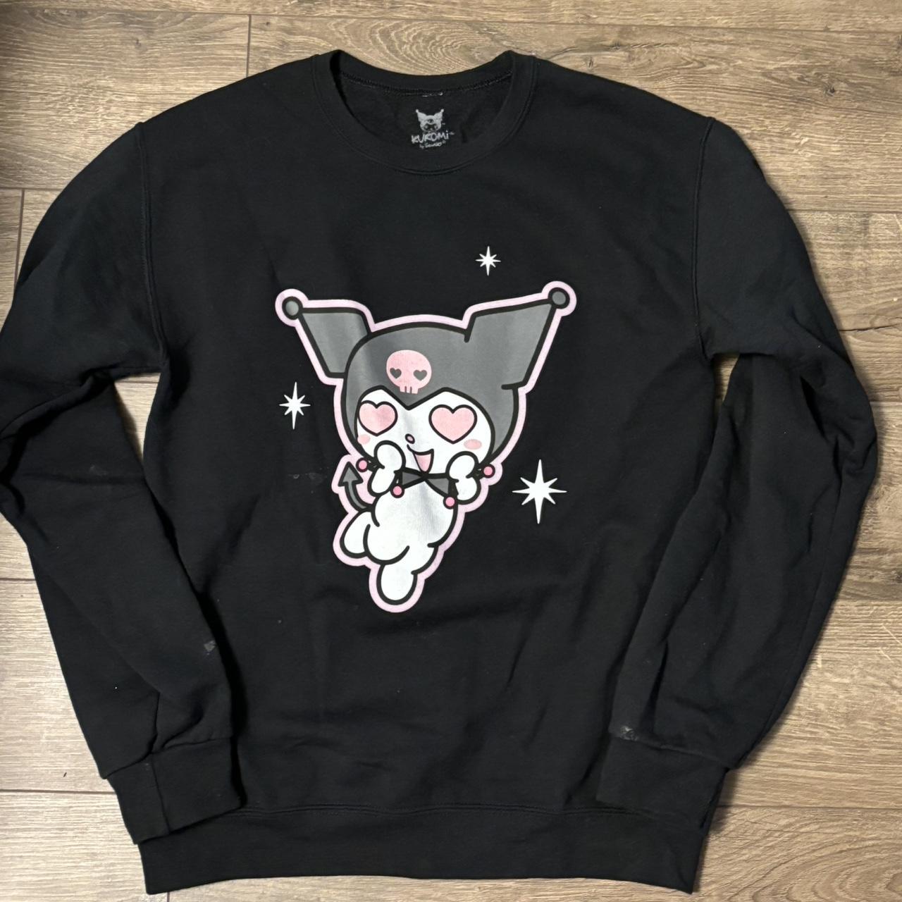 Black Kuromi Crewneck Depop