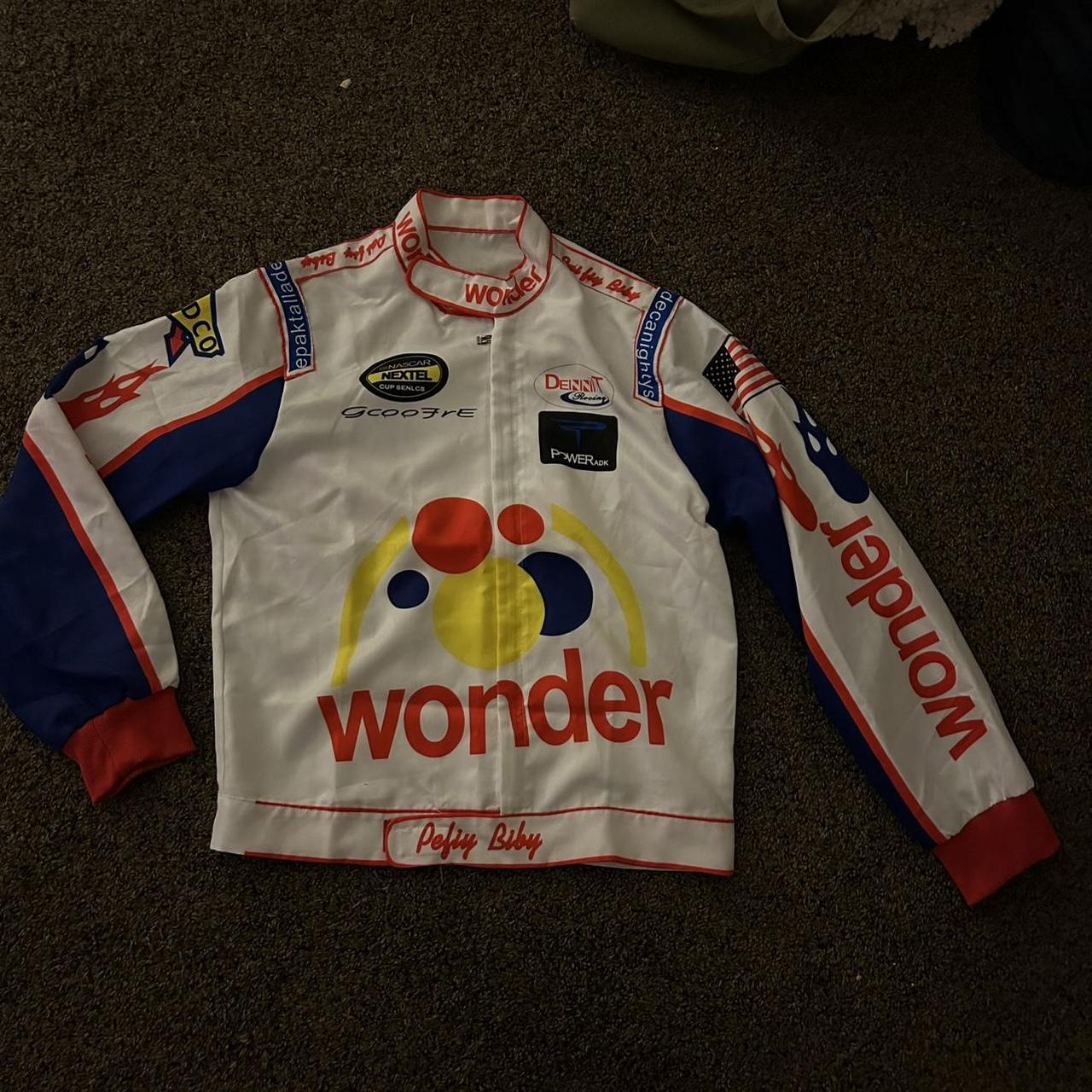 wonder racing jacket! super comfy and lightweight!... | Depop