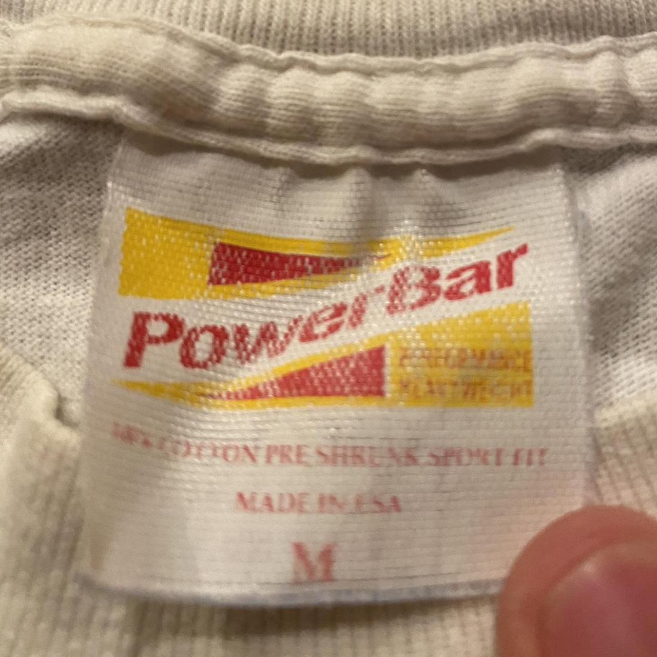 Vintage Power Bar Racing Team Tee Single Stitch... - Depop