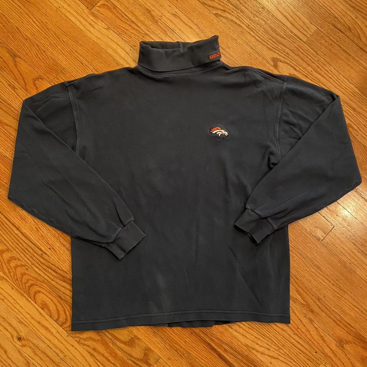 NFL Broncos Lee Sport turtle neck long sleeve... - Depop