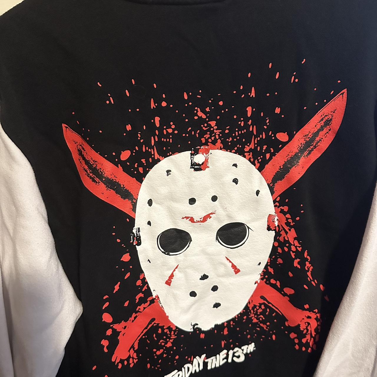 Friday the 13 Jason jacket XL barely worn - Depop