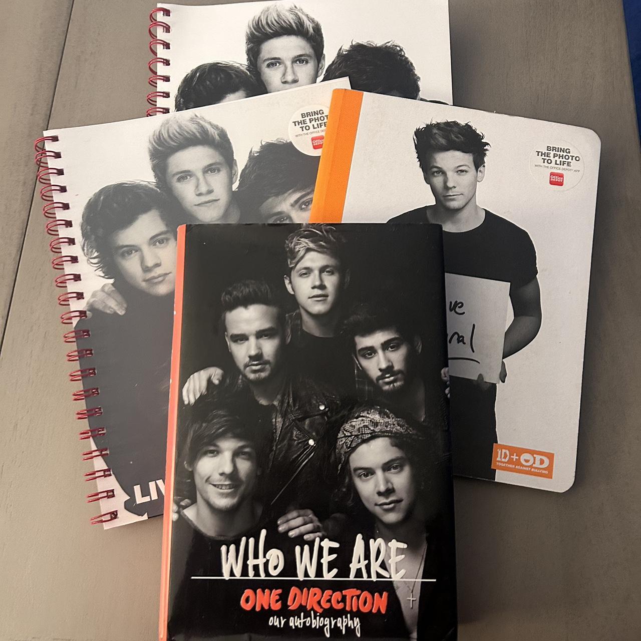One Direction journal and book set!! 2 notebooks, 1... - Depop