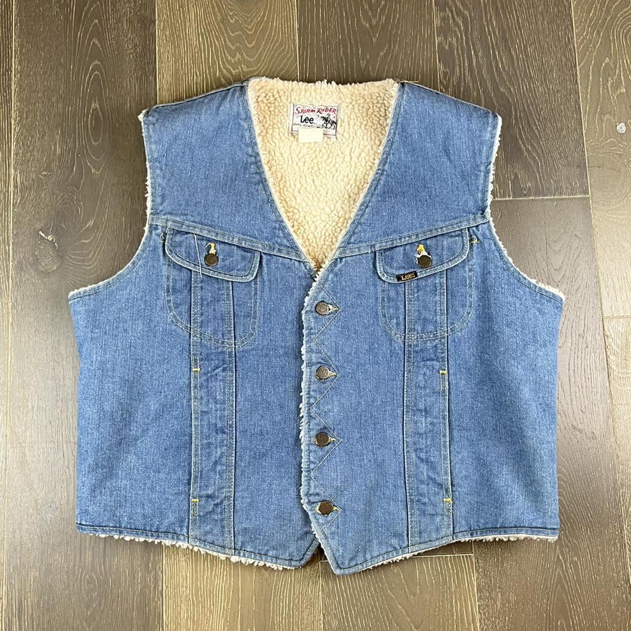 Vintage Storm Rider Lee Lined Vest size: XL - Depop