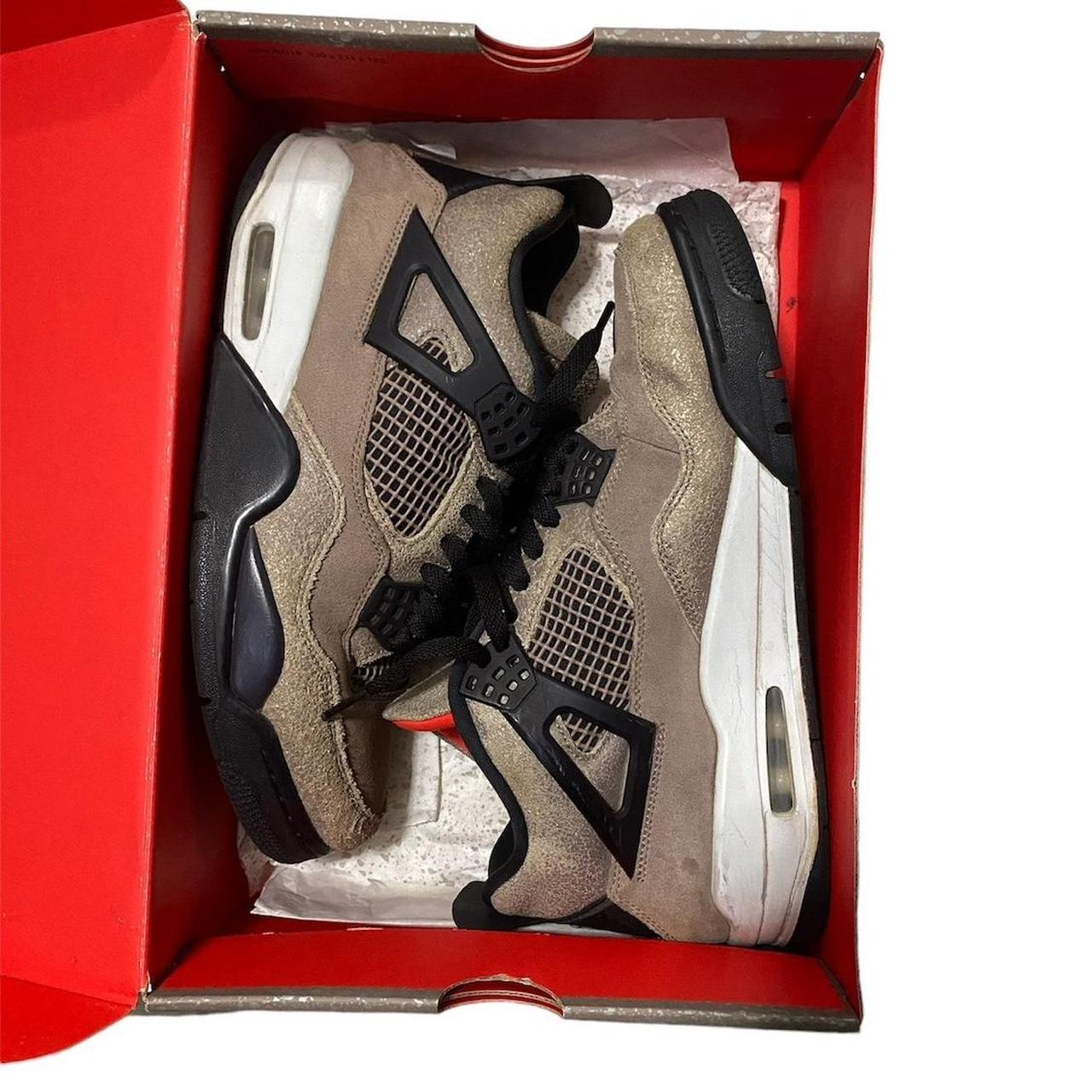 Jordan 4 Taupe Haze Honestly Pretty Beat (Reason For... - Depop