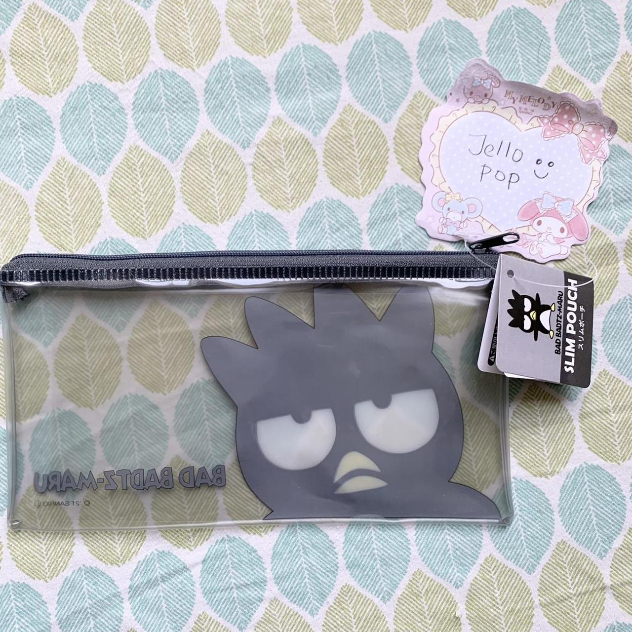 Sanrio bad Batz maru Emo penguin zipper makeup pouch... - Depop