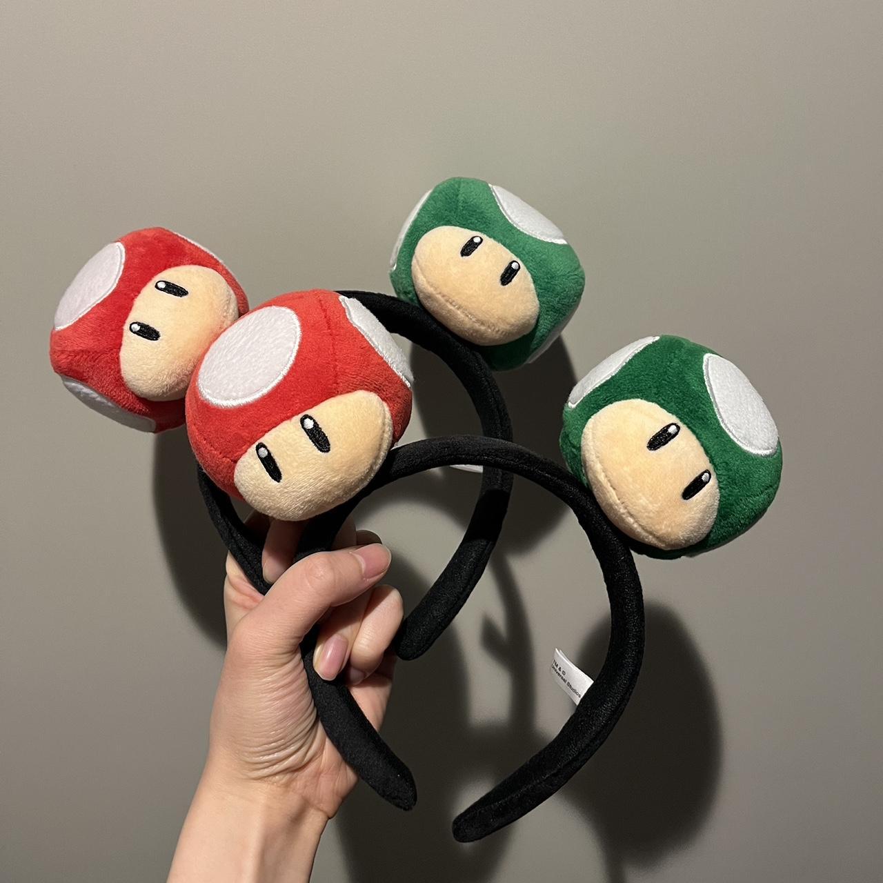 Super Nintendo World Mario Toad headbands... | Depop