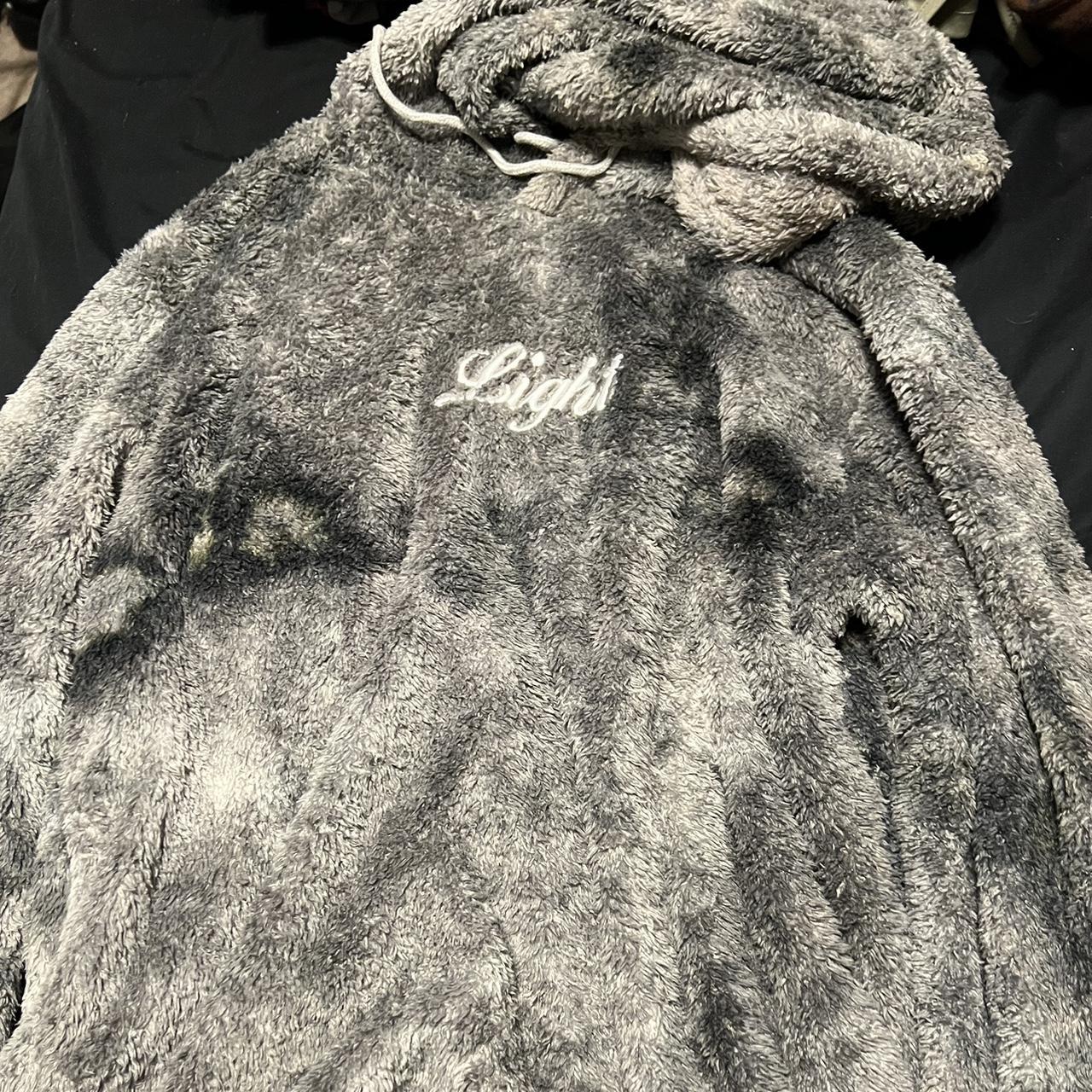 SHEIN Men's Grey and White Hoodie | Depop