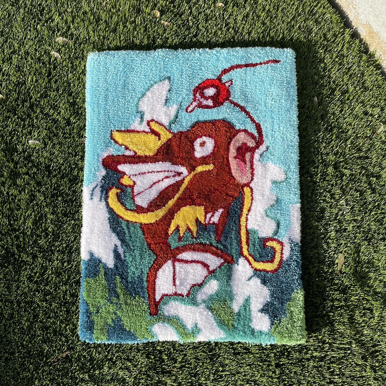 Magikarp custom tufted rug 30 by 40 #custom... - Depop