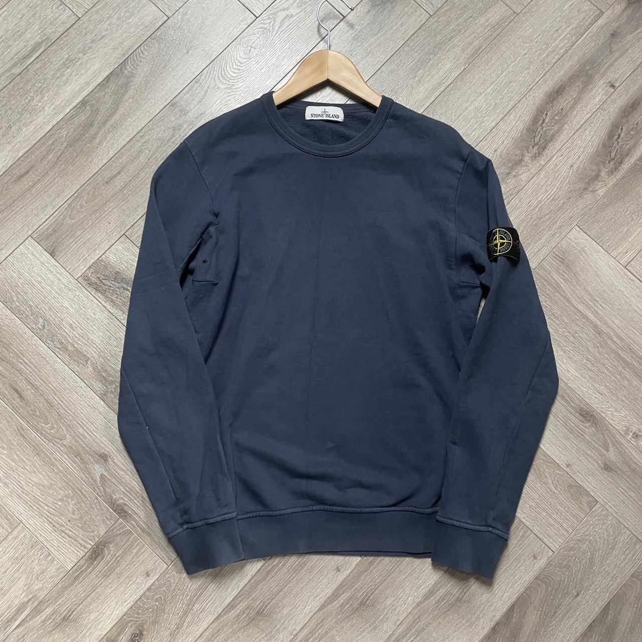 Stone Island Jumper Navy Size Medium Message if you... - Depop