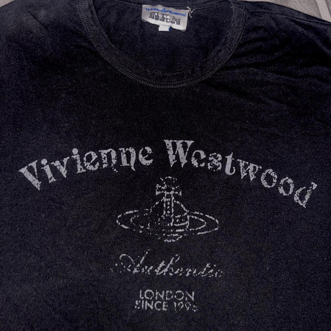 Vivienne Westwood Men's Black T-shirt | Depop